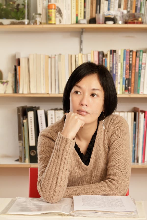 Woman at home stock photo. Image of captivating, adult - 18875728