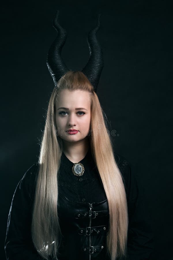 380 Vampire Horns Woman Stock Photos - Free & Royalty-Free Stock Photos ...