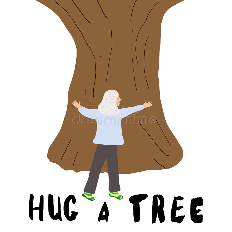 Hug Tree Stock Illustrations – 887 Hug Tree Stock Illustrations ...