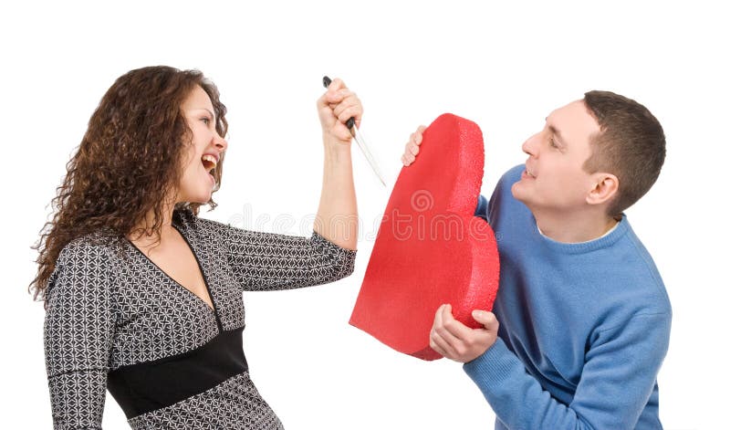Woman Hunting Mans Heart Stock Photos - Free & Royalty-Free Stock ...