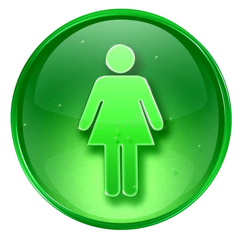 Woman icon. stock image. Image of private, shiny, icon - 2398617