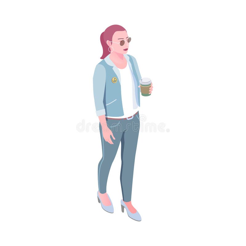 Woman Isometric Illustration Stock Vector - Illustration of young, lady ... Woman Isometric Illustration Stock Vector - Illustration of young, lady ...