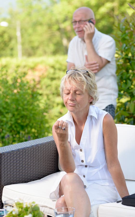 Woman Jealous of Her Husband, Stock Photo - Image of emotion, jealous ...