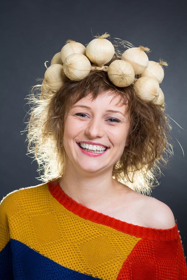 Rumpled woman stock photo. Image of person, human, beauty - 64291452