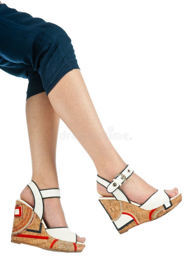 Woman legs exit the car stock image. Image of great, human - 10768635