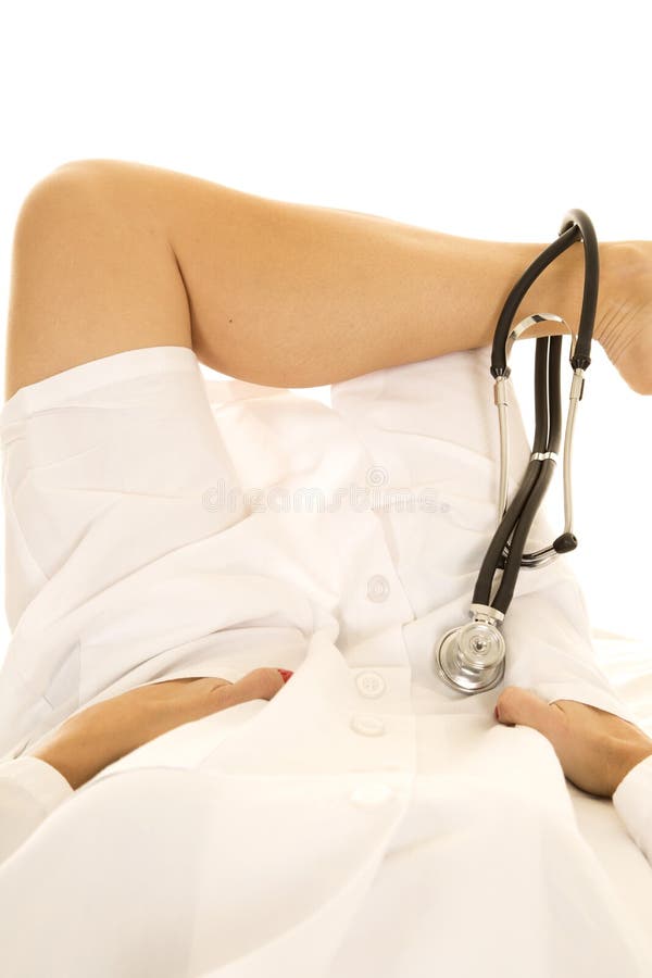Woman Legs Doctor Lay Stethoscope Stock Photos - Free & Royalty-Free ...