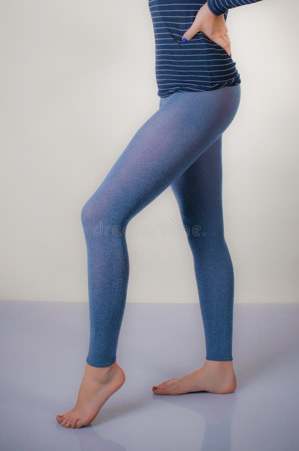 Woman Legs in Long Stockings Stock Photo - Image of pattern, background ...