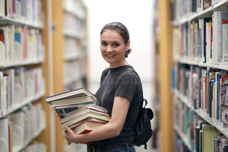 Girl Reading stock photo. Image of attractive, inside - 1312528