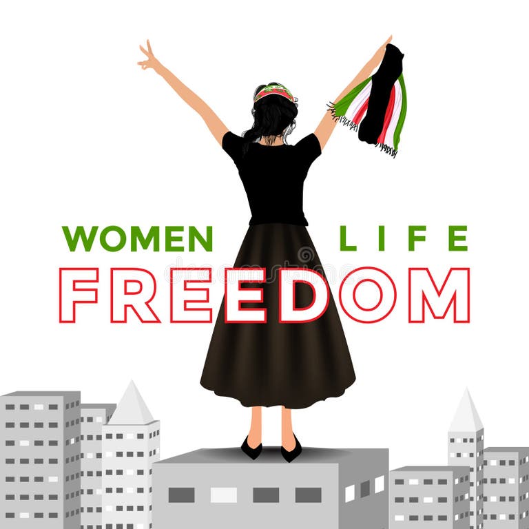 Woman Life Freedom Iran Stock Illustrations 47 Woman Life Freedom