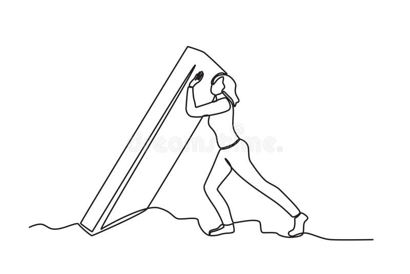 Persistence Line Drawing Stock Illustrations – 173 Persistence Line ...