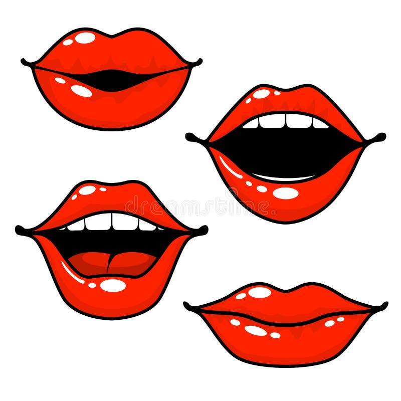 Closed Lips Stock Illustrations – 2,576 Closed Lips Stock Illustrations ...
