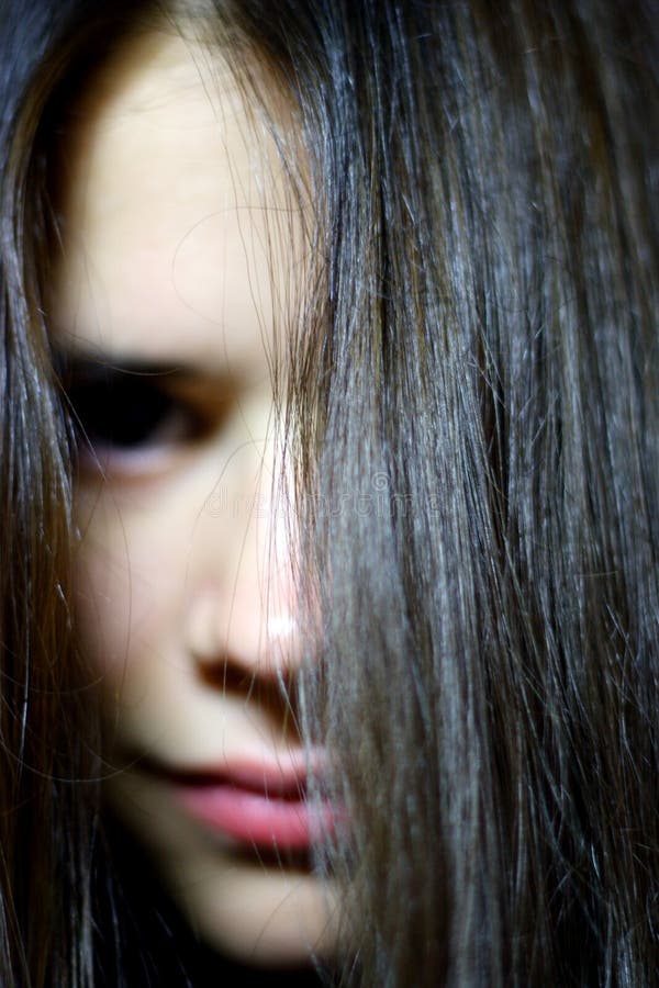 2,736 Woman Scary Long Hair Stock Photos - Free & Royalty-Free Stock ...