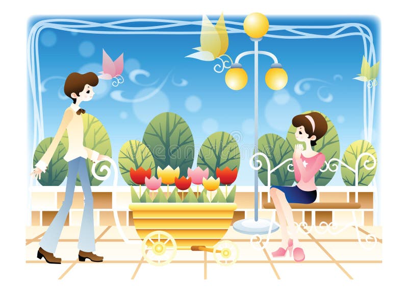Flower Vendor Stock Illustrations – 364 Flower Vendor Stock ...
