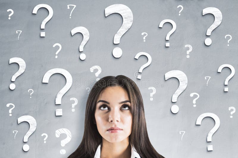 Pretty Young European Businesswoman with Creative White Muscle Arms ...