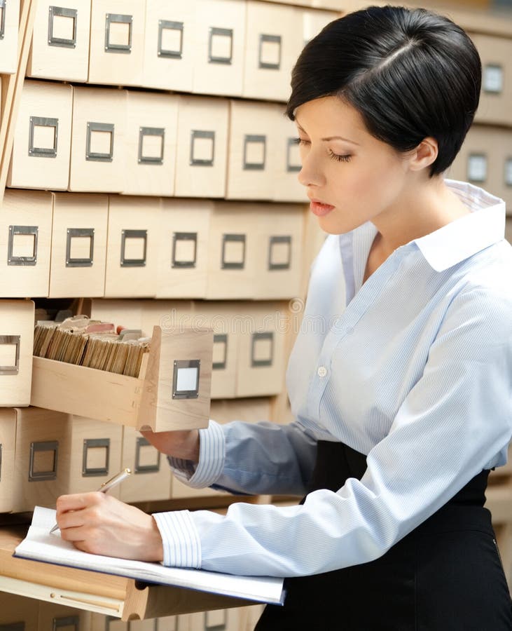 Worker in Warehouse Preparing Goods for Dispatch Stock Image - Image of ...