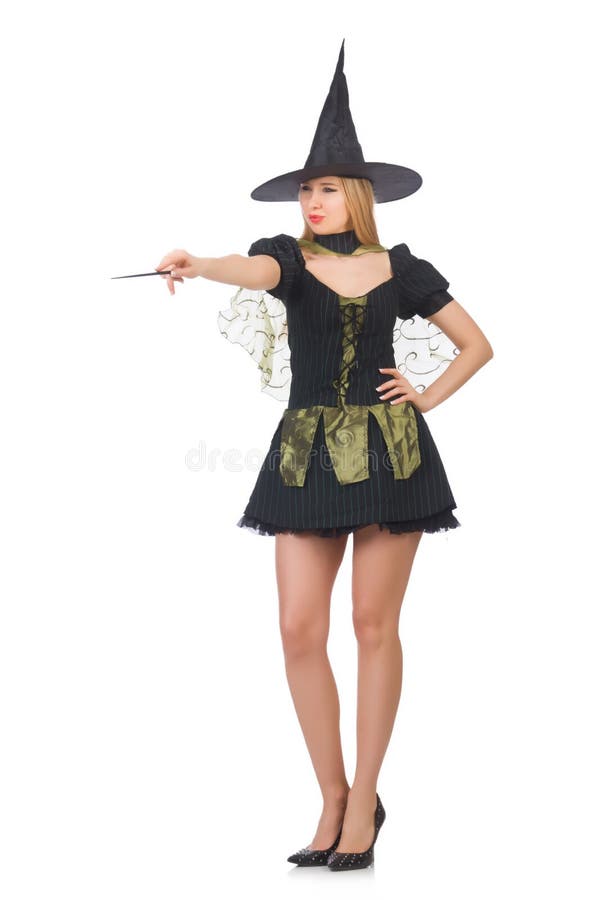 Woman Magician Doing Her Tricks Stock Photo - Image of glove, human ...