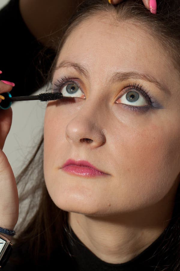 Woman makeup stock photo. Image of makeup, beauty, cheek - 33288832