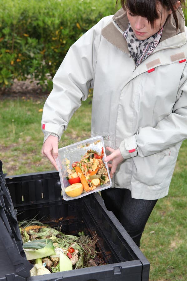 Farmer making compost stock photo. Image of agriculture - 23550726
