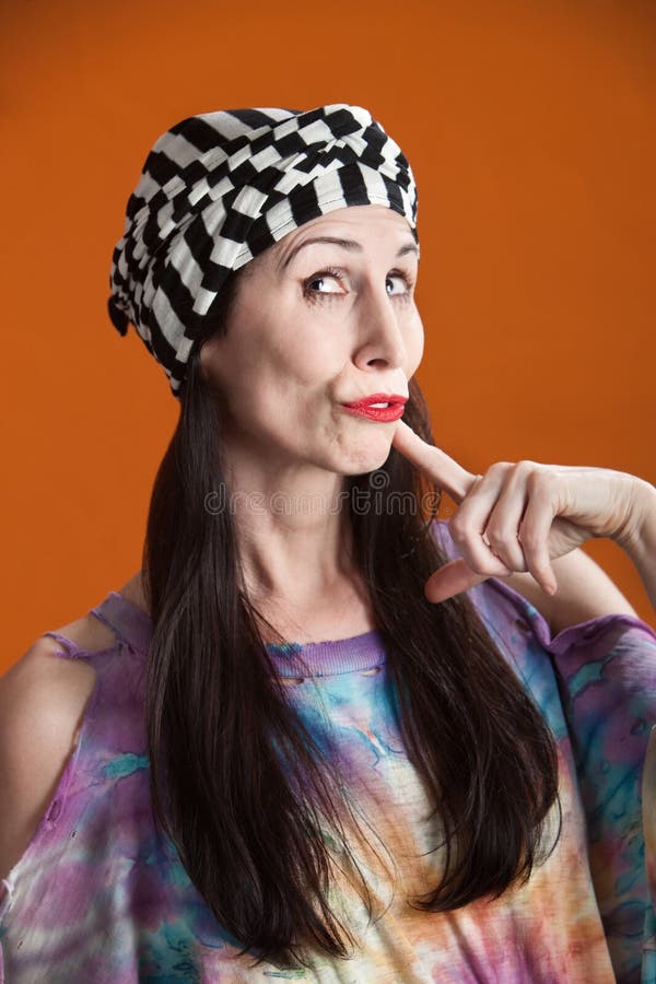 Woman Making Goofy Face Royalty Free Stock Images - Image: 18450709