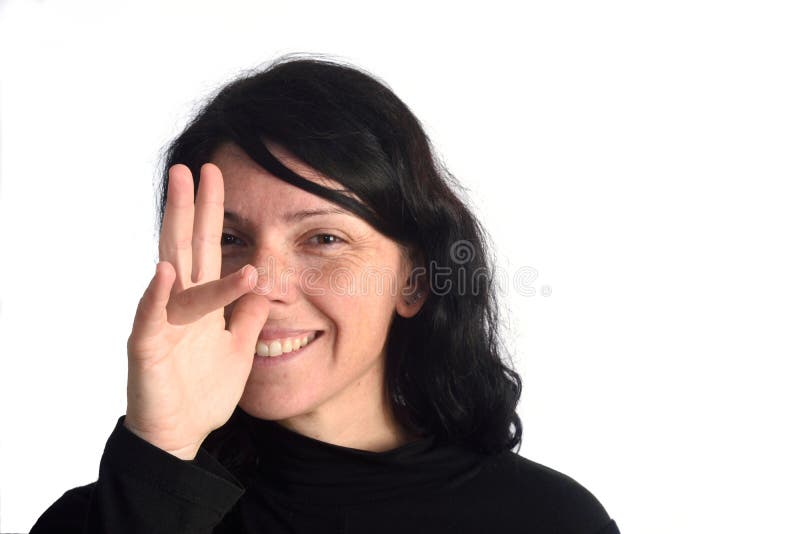 Mocking Face Mouth Woman Stock Photos - Free & Royalty-Free Stock ...