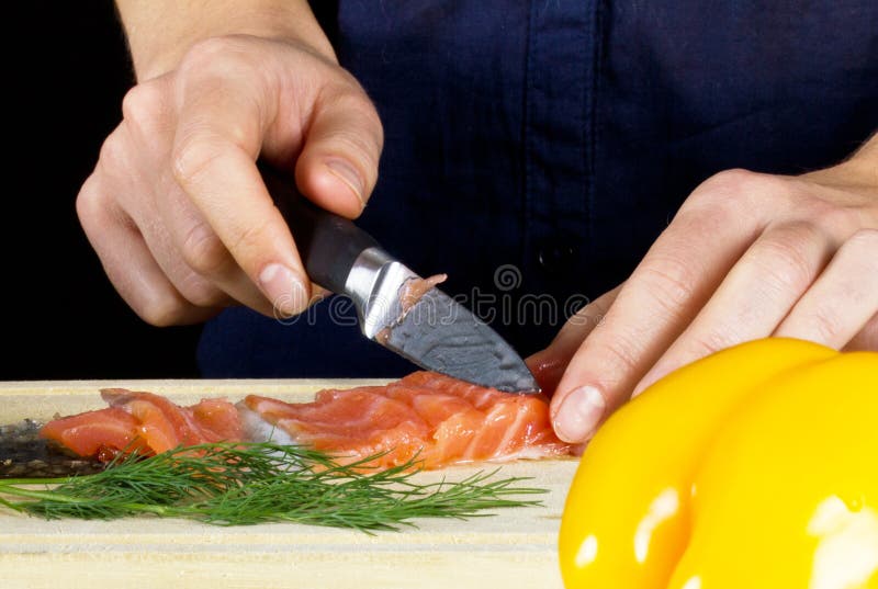 Woman Making Salad in Kitchen Stock Photo - Image of healthy ...
