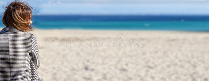 Woman and beach stock photo. Image of woman, lifestyle - 137339950