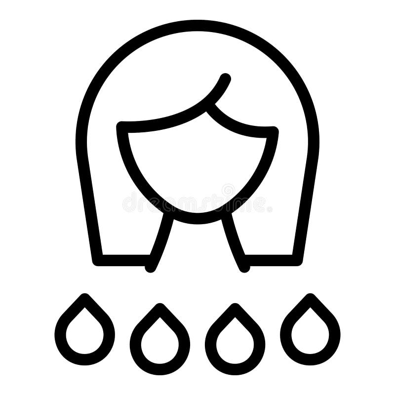 Woman Menopause Icon Outline Vector Female Health Stock Vector
