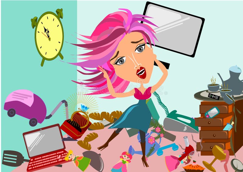Messy House Clipart