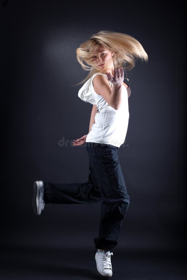 Burlesque Dancer in Strong Pose Stock Photo - Image of uniform, theatre ...