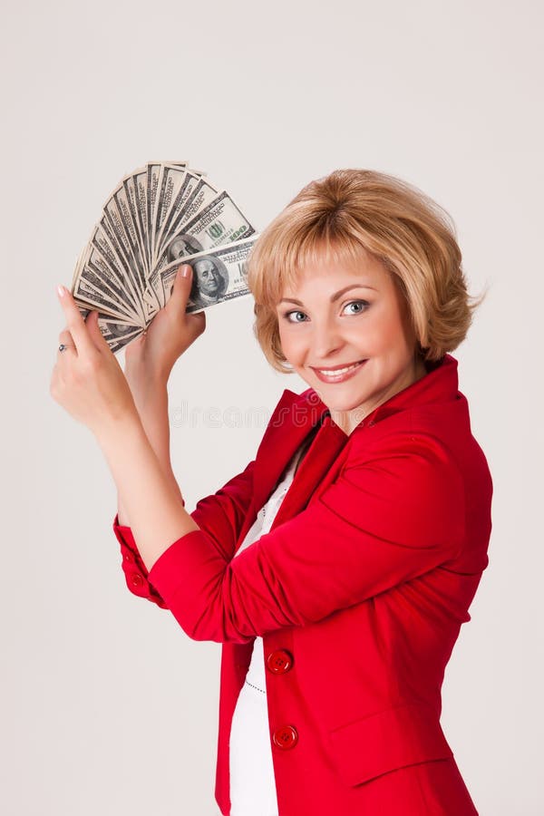 Woman and Money stock image. Image of event, beauty, glam - 83177431
