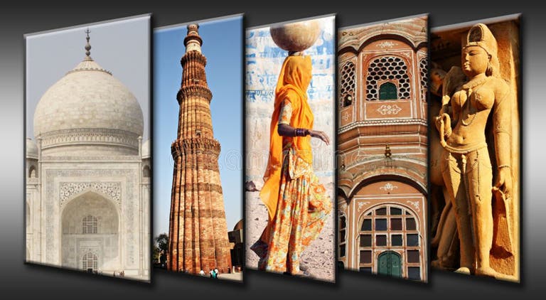 Monuments India Collage Stock Photos - Free & Royalty-Free Stock Photos ...