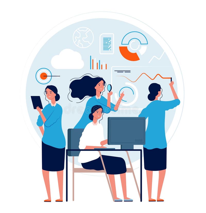 Many Projects Stock Illustrations – 2,058 Many Projects Stock ...