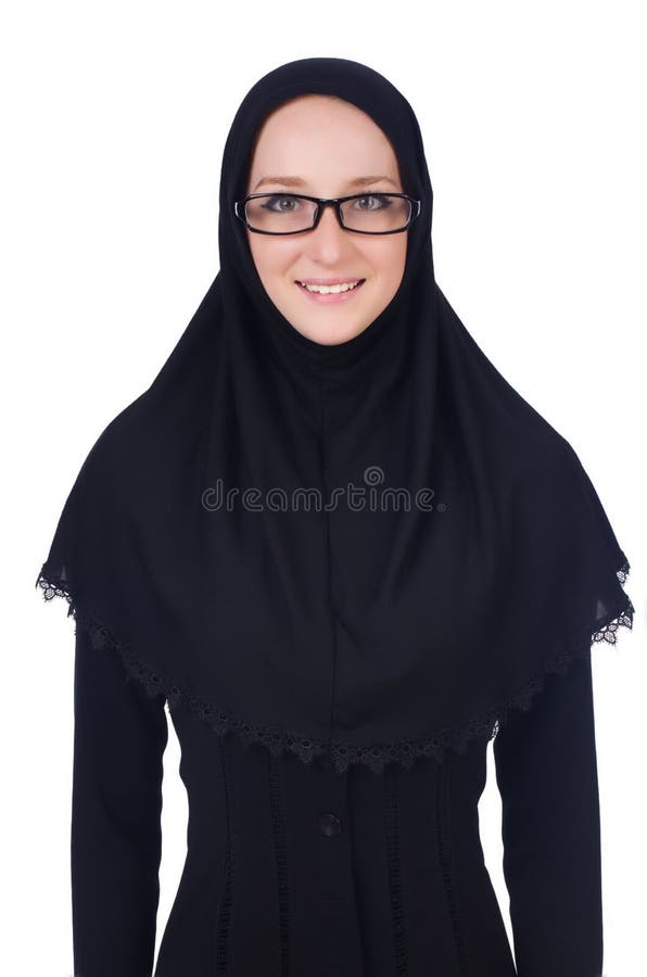 Woman with muslim burqa stock image. Image of ethnic - 35067479