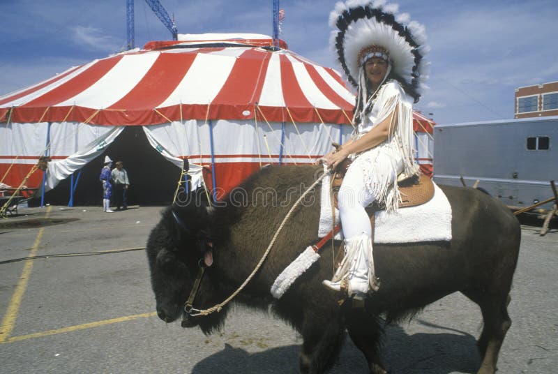 Woman in Native American Costume Editorial Stock Photo - Image of ...