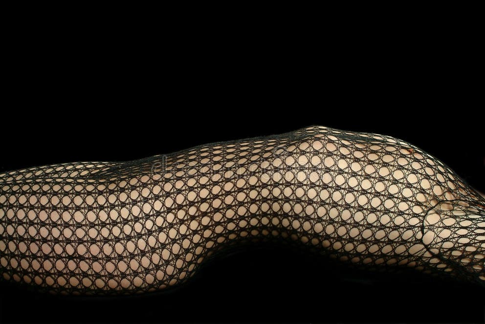Woman in net stock photo. Image of lady, cozy, erotic - 1892994