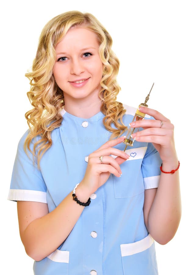Woman nurse working stock photo. Image of doctor, beauty - 55577060