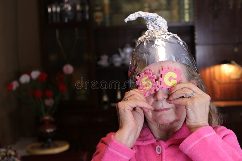 Woman Obsessed with 5G Technology Stock Image - Image of afraid ...