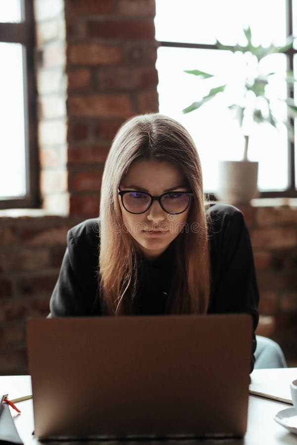 Woman in the office stock photo. Image of manager, businesswoman ...