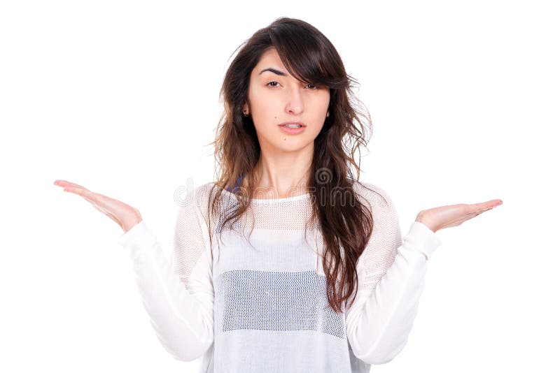 Woman with open arms stock image. Image of hand, open - 33533039