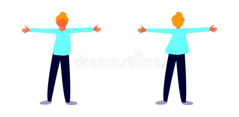 Open Posture Stock Illustrations – 1,108 Open Posture Stock ...