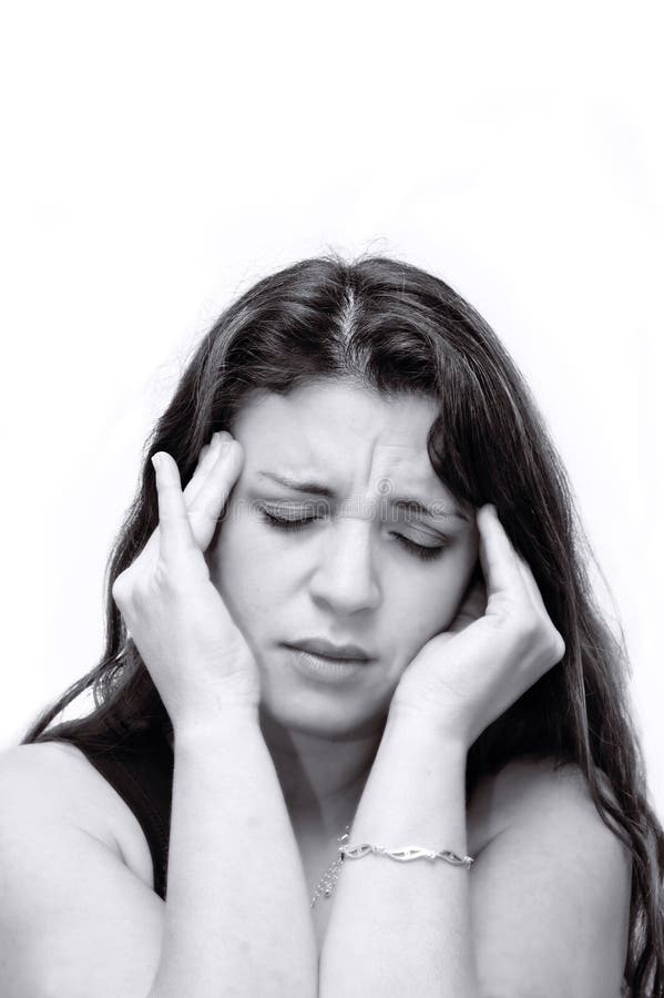 Woman in pain stock photo. Image of human, face, frustration - 7803366