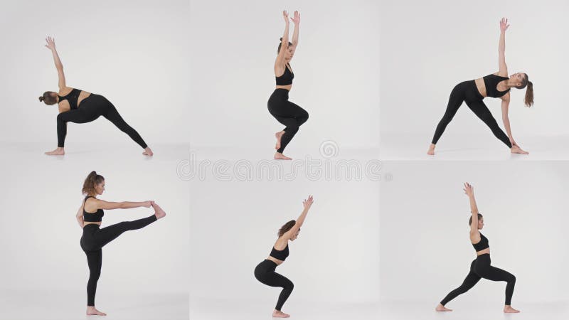 Athlete Showcase Diverse Athletic Movements in a Modern Training Studio ...