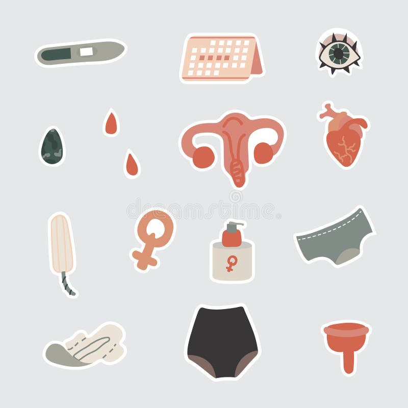 Uterus Sticker Stock Illustrations – 112 Uterus Sticker Stock ...