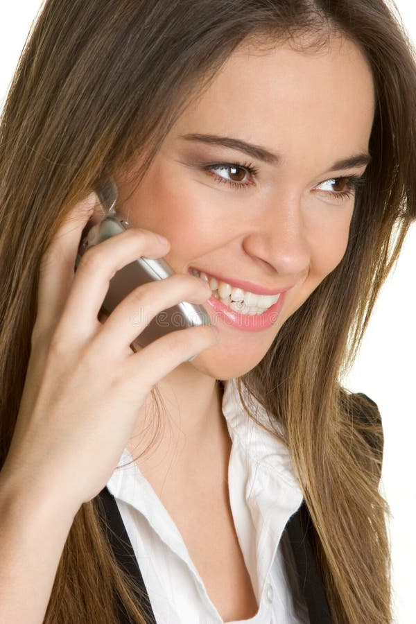 Woman on Phone stock photo. Image of woman, cell, women - 4365510
