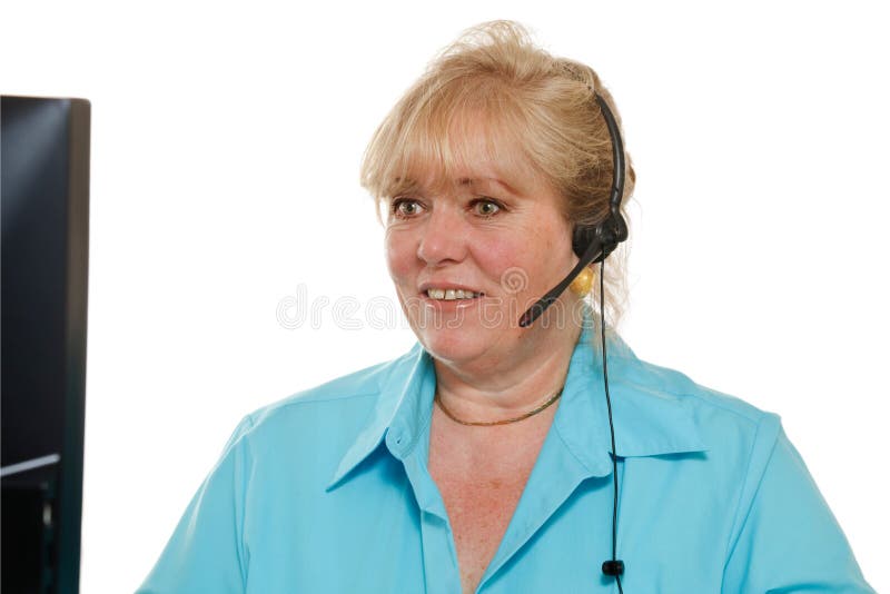 626 Older Woman Customer Service Stock Photos - Free & Royalty-Free ...