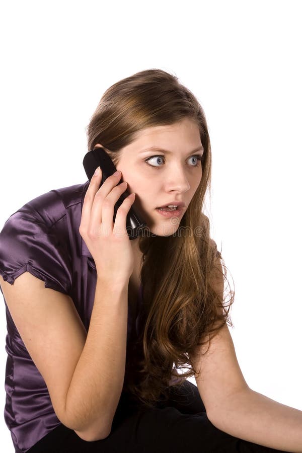 Phone Frustration stock photo. Image of teenager, beautiful - 97814