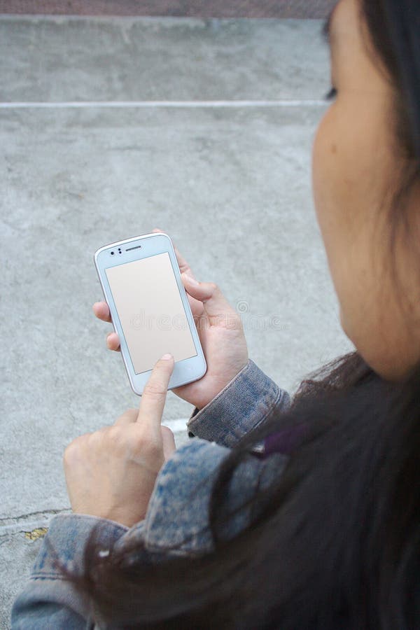 Woman phone use stock image. Image of phone, lady, gadget - 54453979