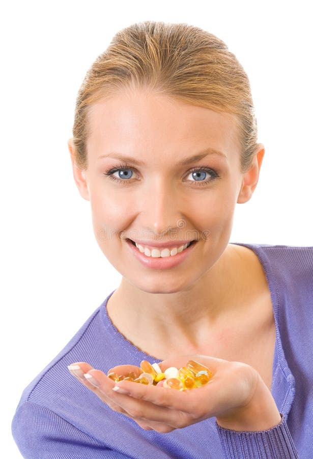 Woman with third eye stock illustration. Illustration of prediction ...