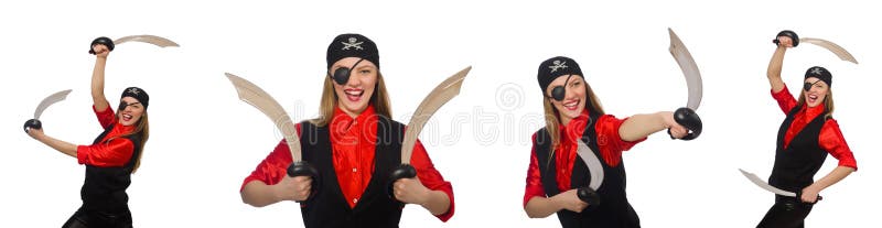 Pirate shouting stock image. Image of costume, sailing - 60345303