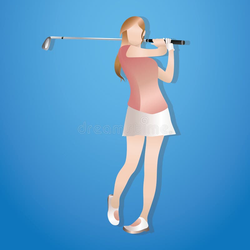 Ladies Golf Vector Stock Illustrations – 59 Ladies Golf Vector Stock ...
